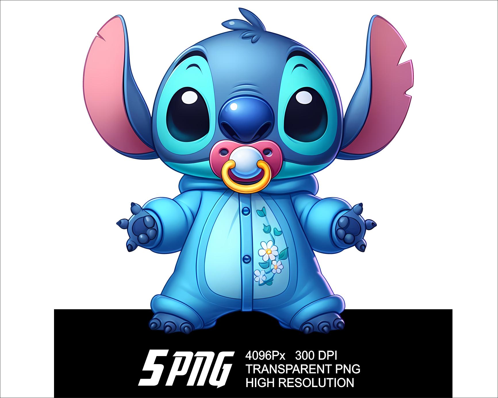 5 PNG Stitch Baby Boy Design Stitch Baby High Resolution 4096px Designs ...