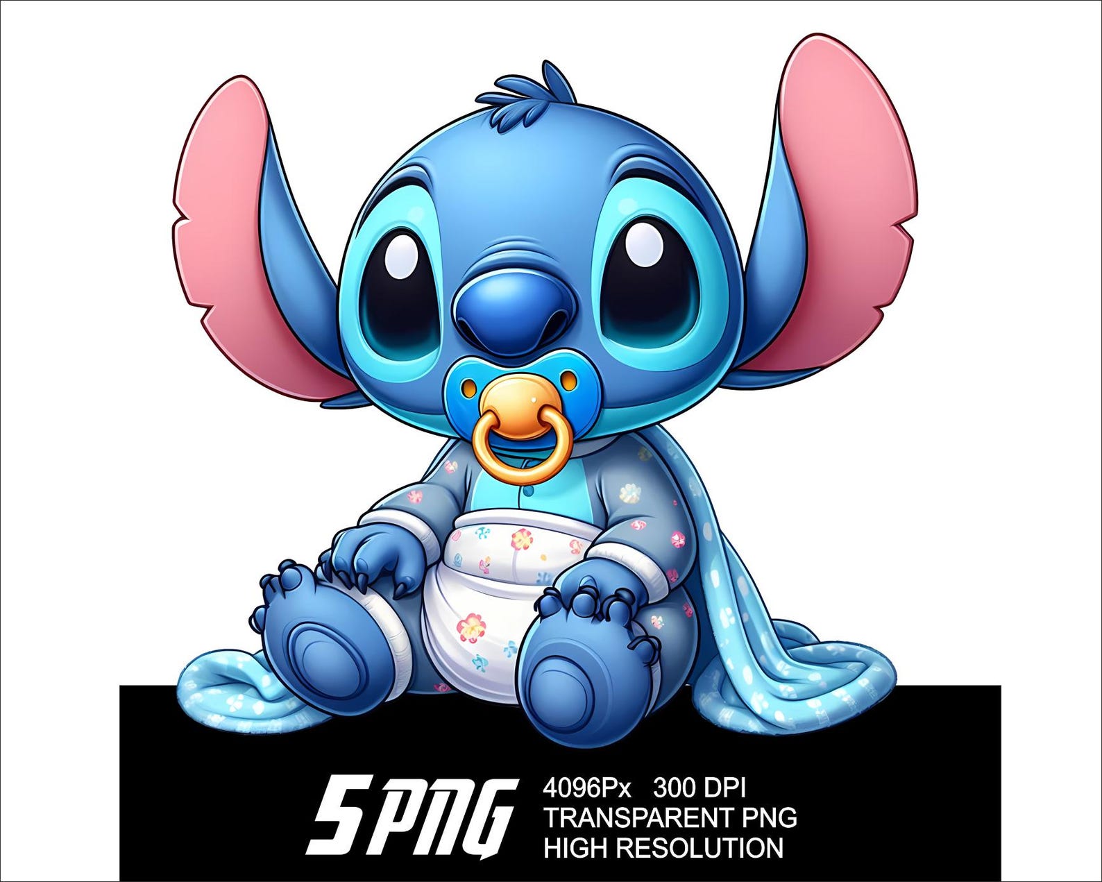 5 PNG Stitch Baby Boy Design Stitch Baby High Resolution 4096px Designs ...