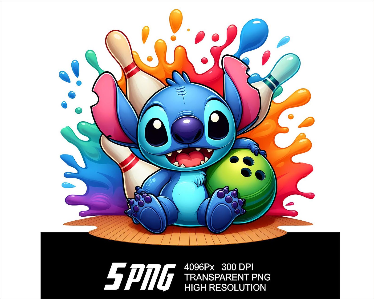 5 PNG Baby Stitch Bowling Design Bowling Stitch Png High Resolution ...