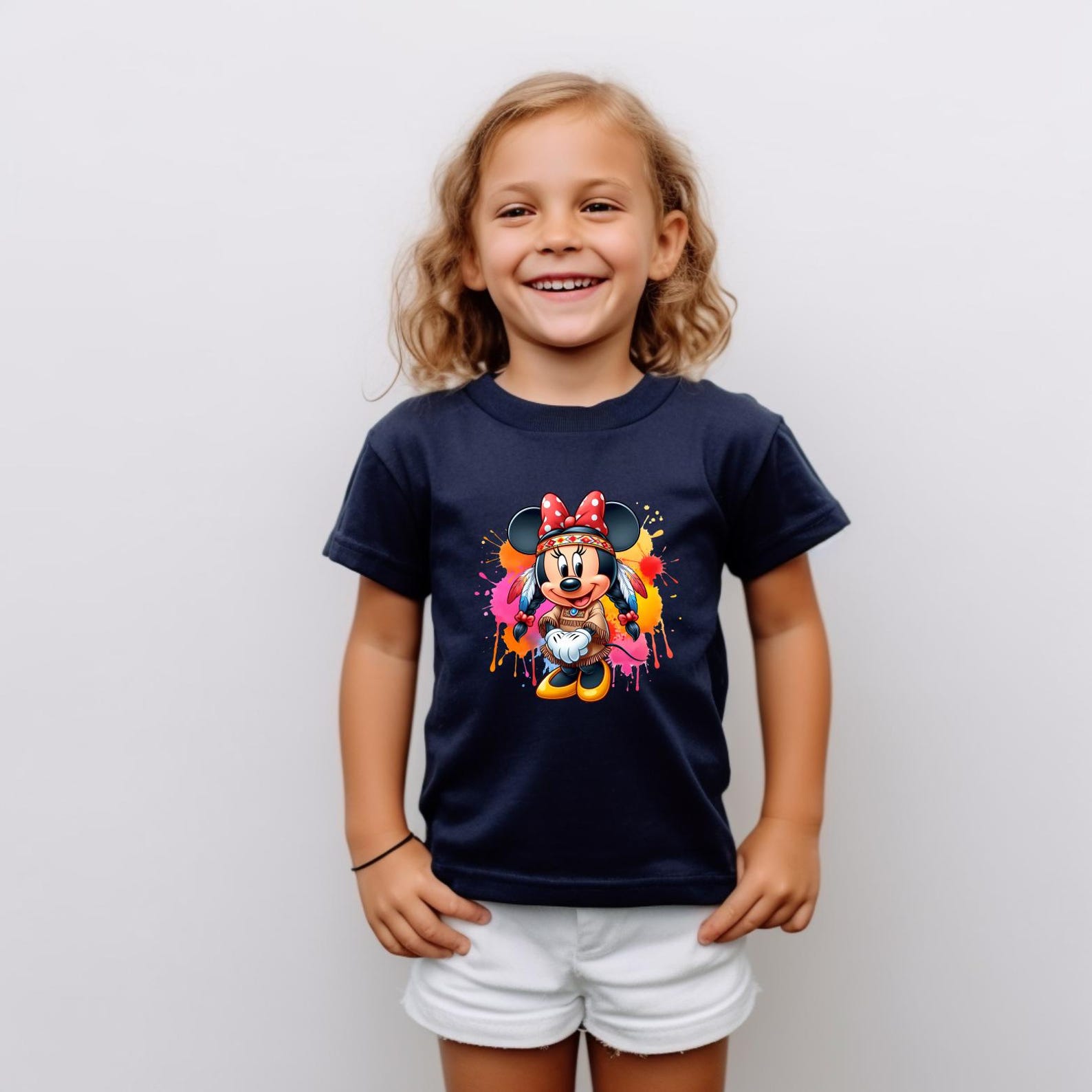 5 PNG Minnie Native Indian Girl Design Mouse Native High Resolution ...