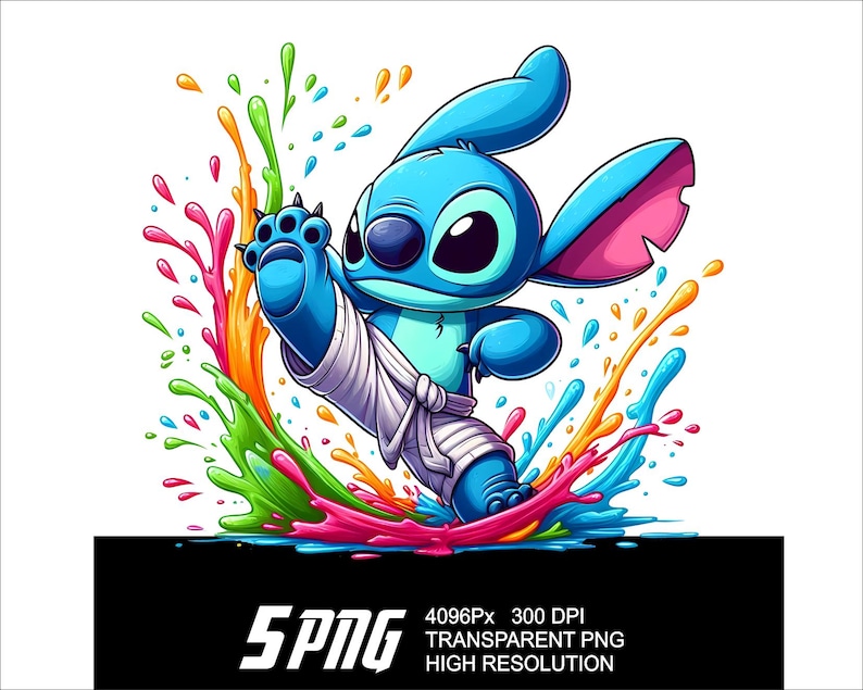 5 PNG Stitch Karate Design Fight Stitch Png High Resolution 4096px ...