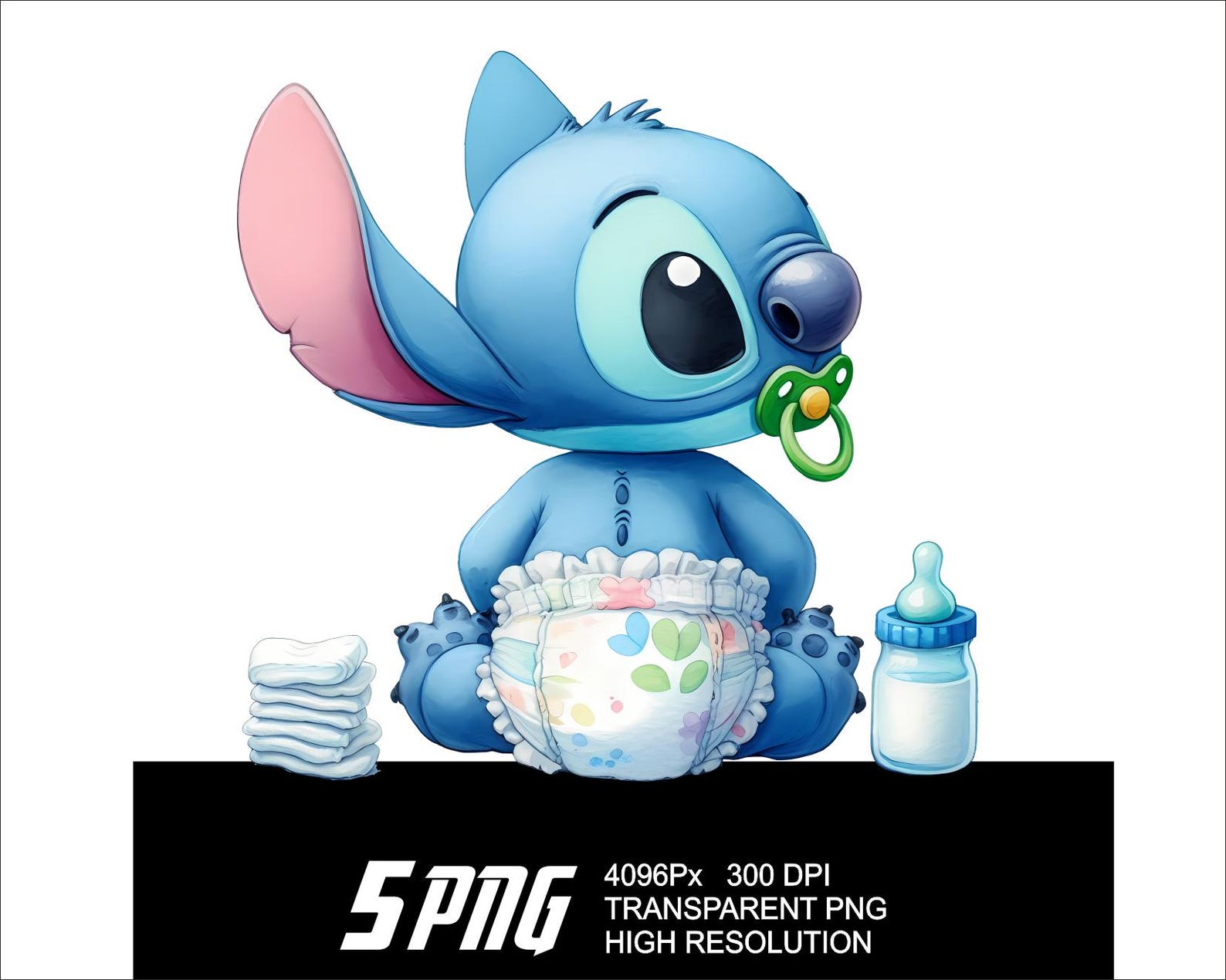 5 PNG Stitch Baby Boy Design Stitch High High Resolution 4096px Designs ...