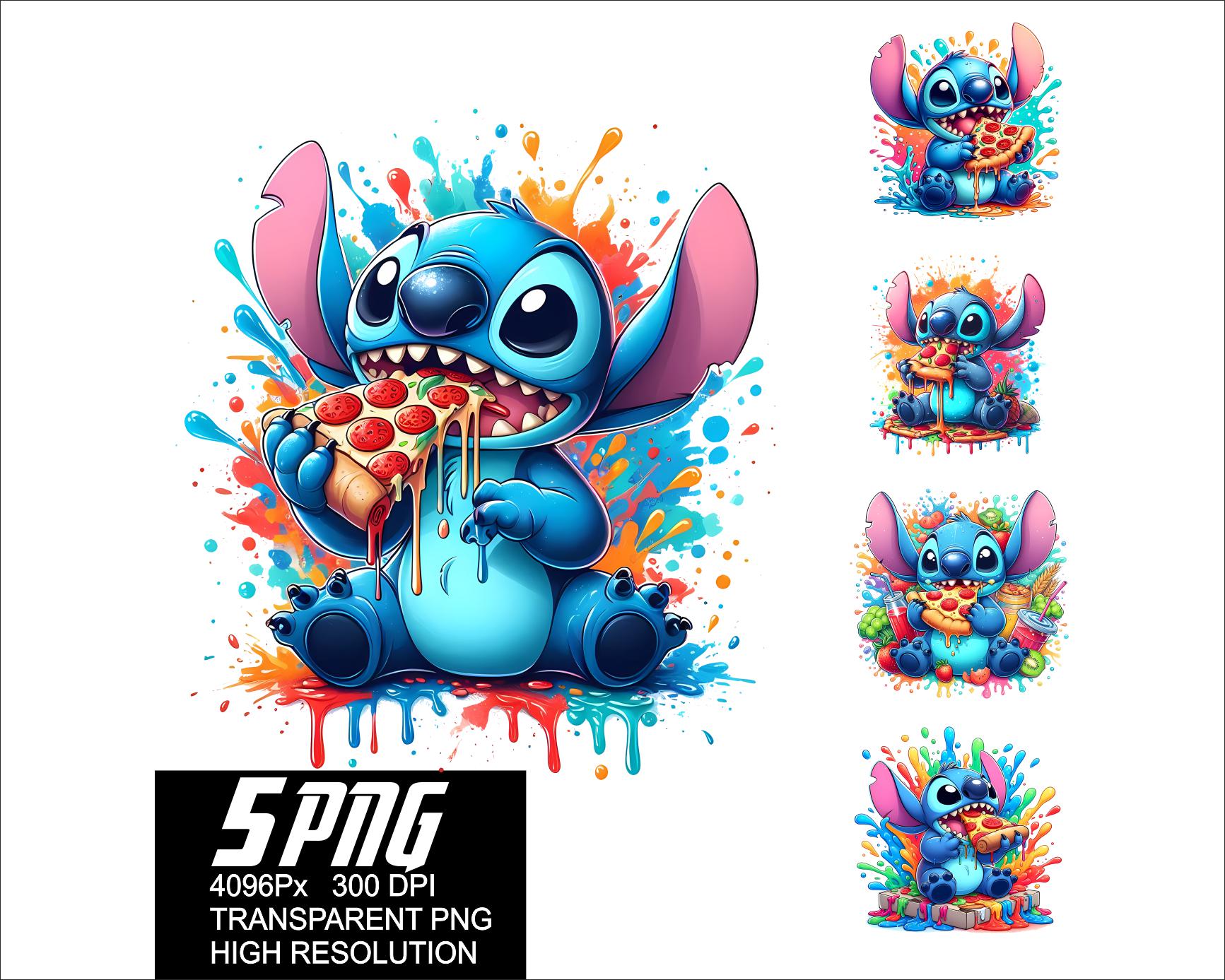 5 PNG Stitch Pizza Design Pizza Stitch Png High Resolution 4096px ...