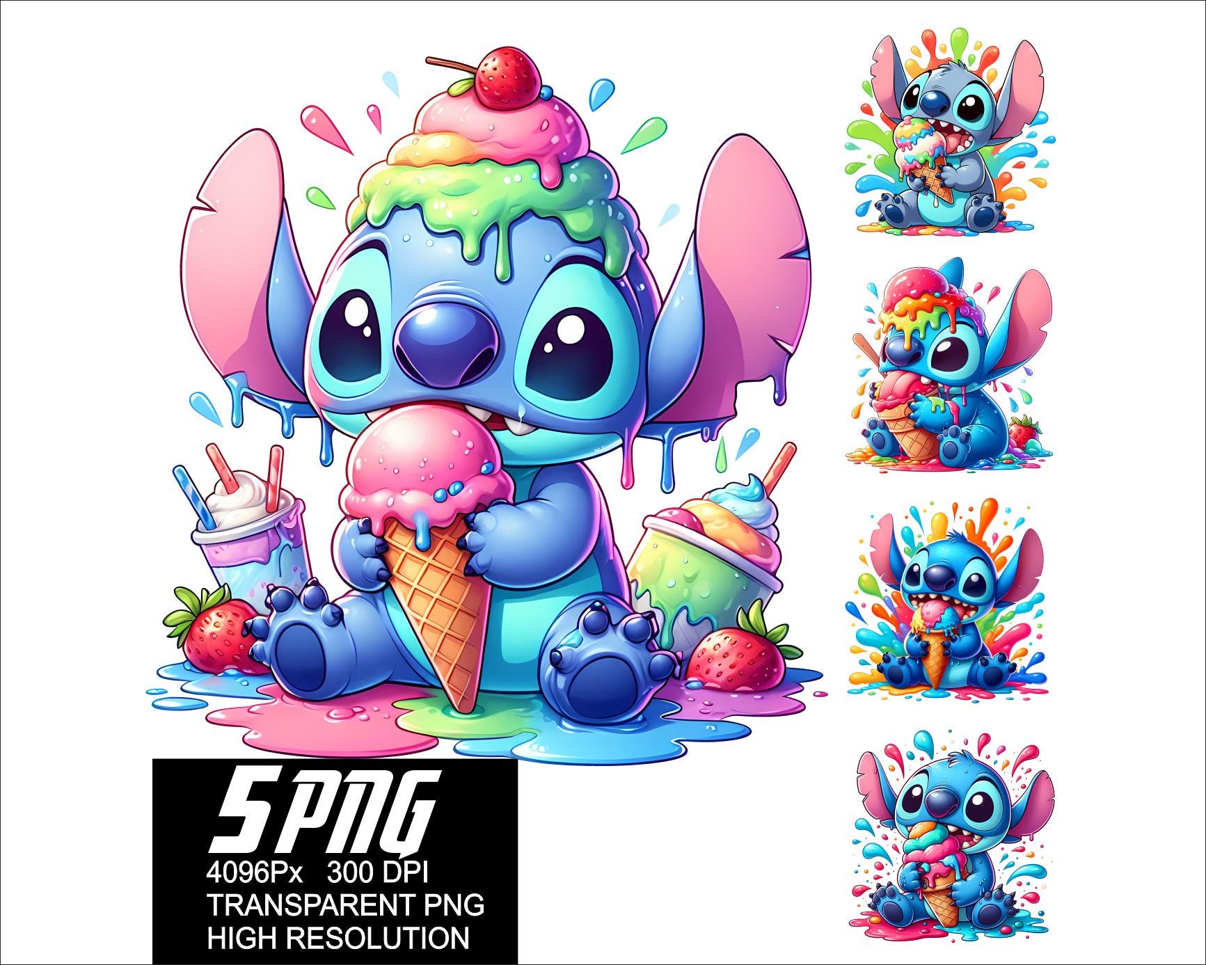 5 PNG Stitch Icecream Design Ice Cream Stitch Png High Resolution ...