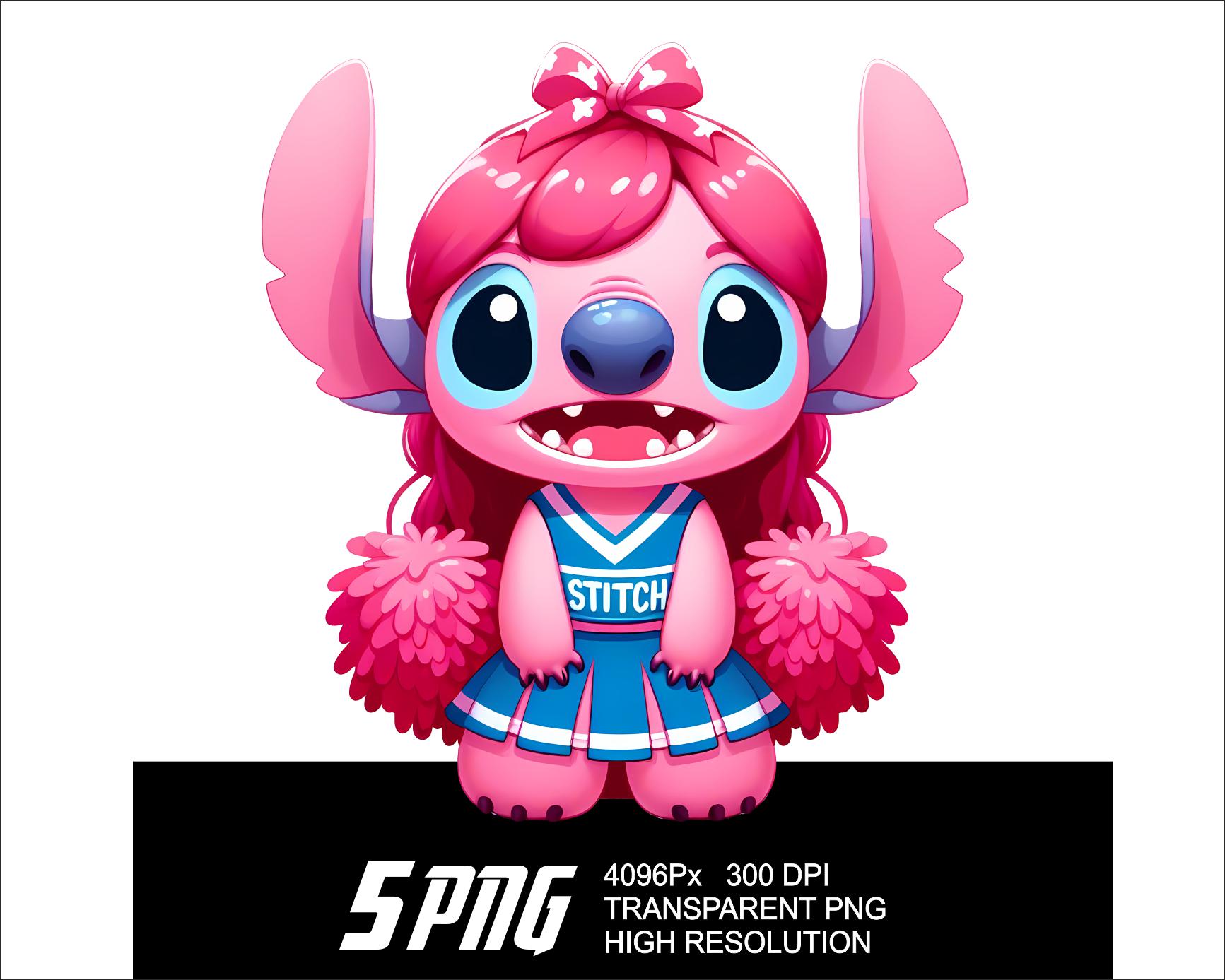 5 PNG Cheer Stitch Angel Design Stitch Angel Cheer Clipart Png High ...