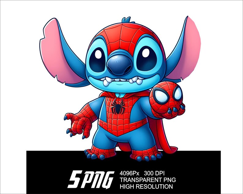5 PNG Spider Stitch Hero Design Heroes Stitch Clipart Png High ...