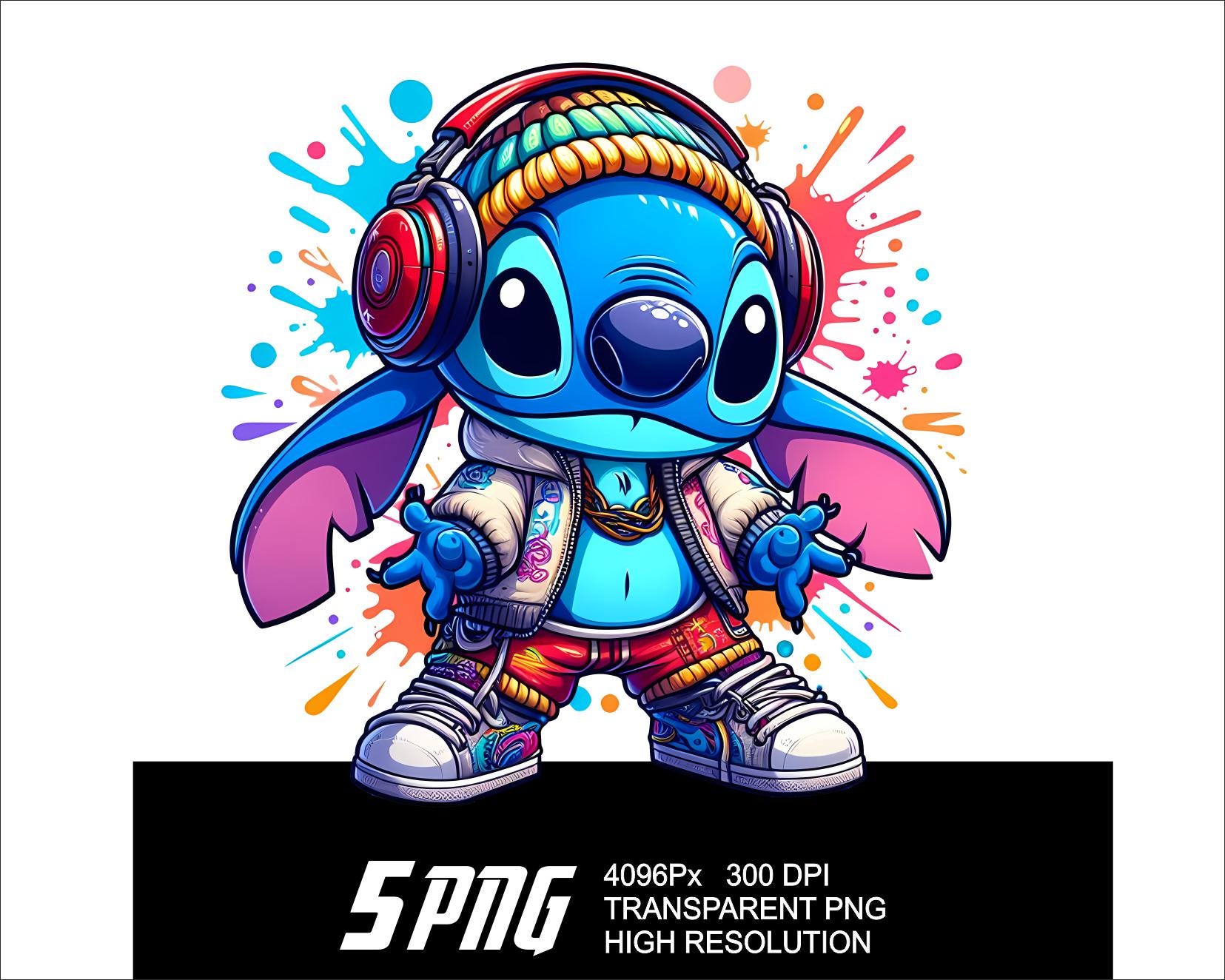5 PNG Stitch Hip Hop Design Streetwear Stitch Png High Resolution ...