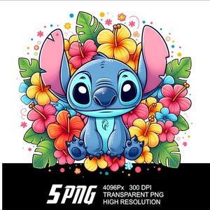 5 PNG Stitch Flowers Design Stitch Love Flowers Png High Resolution ...