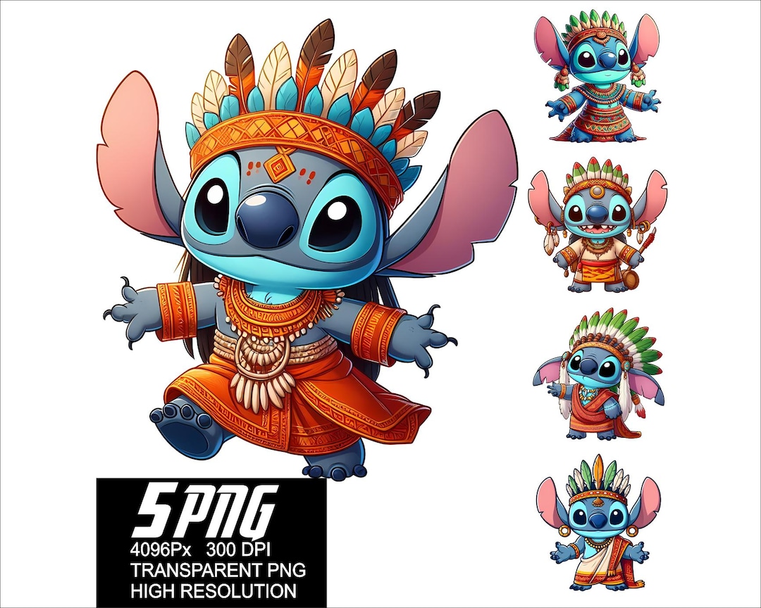5 PNG Mayas Stitch Native Indian Png High Resolution 4096px Designs ...