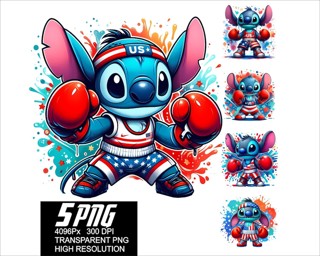 5 PNG Stitch Boxing Design Splash Us Boxer Stitch Png High Resolution ...