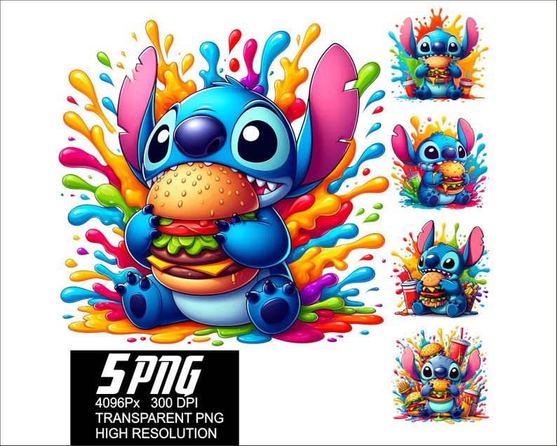 5 PNG Stitch Burger Design Burger Stitch Food Png High Resolution ...