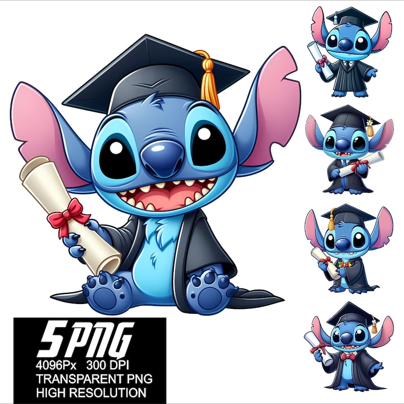 Stitch Graduation - Etsy