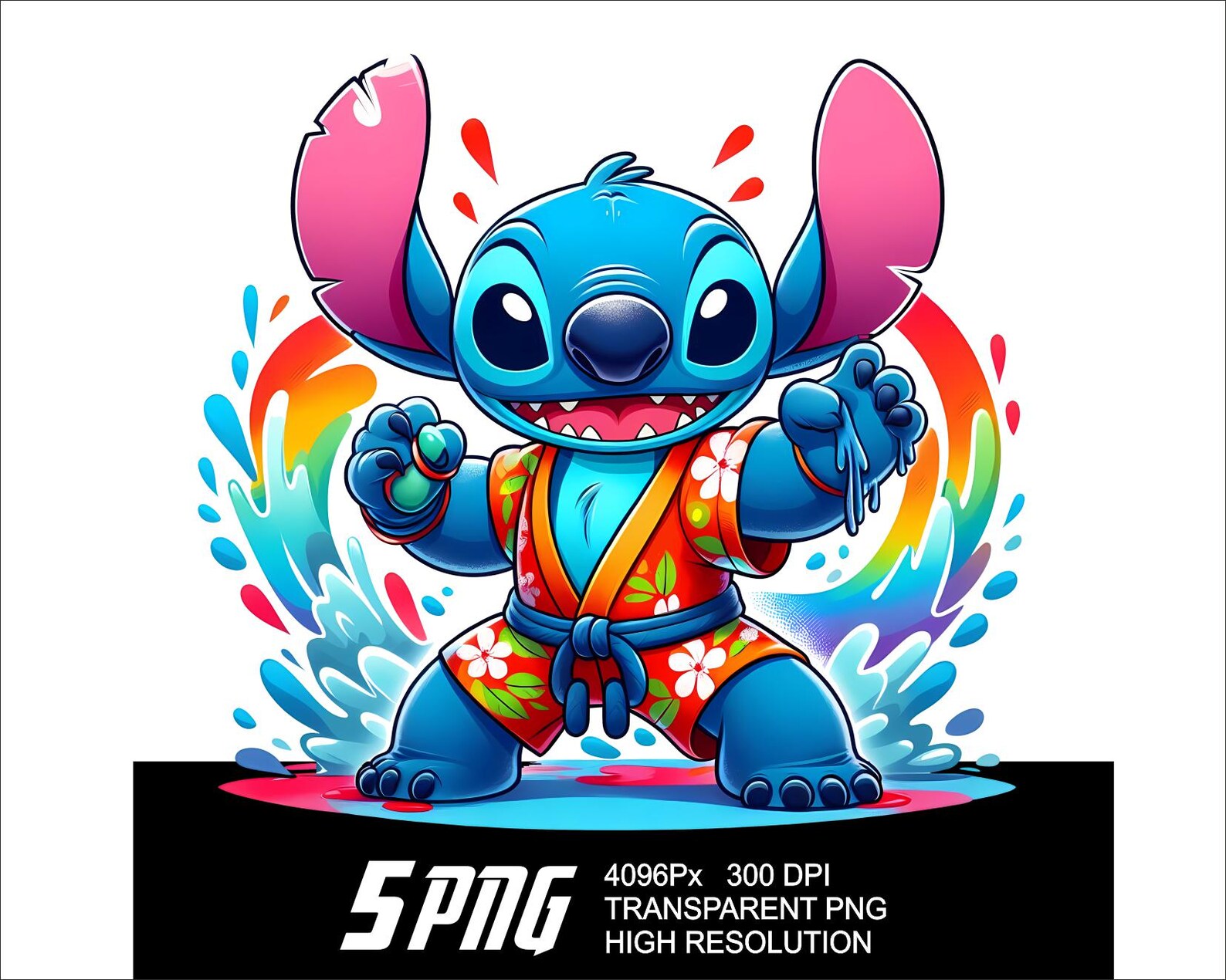 5 PNG Stitch Karate Design Fight Stitch Png High Resolution 4096px ...
