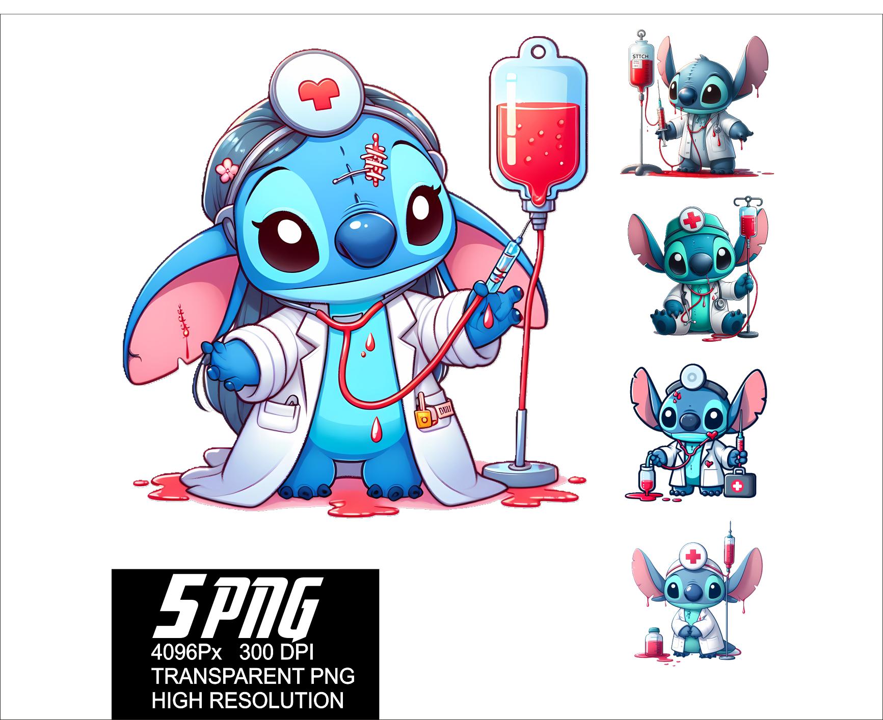 5 PNG Stitch Doctor Design Stitch Png Hohe Auflösung 4096px Designs ...