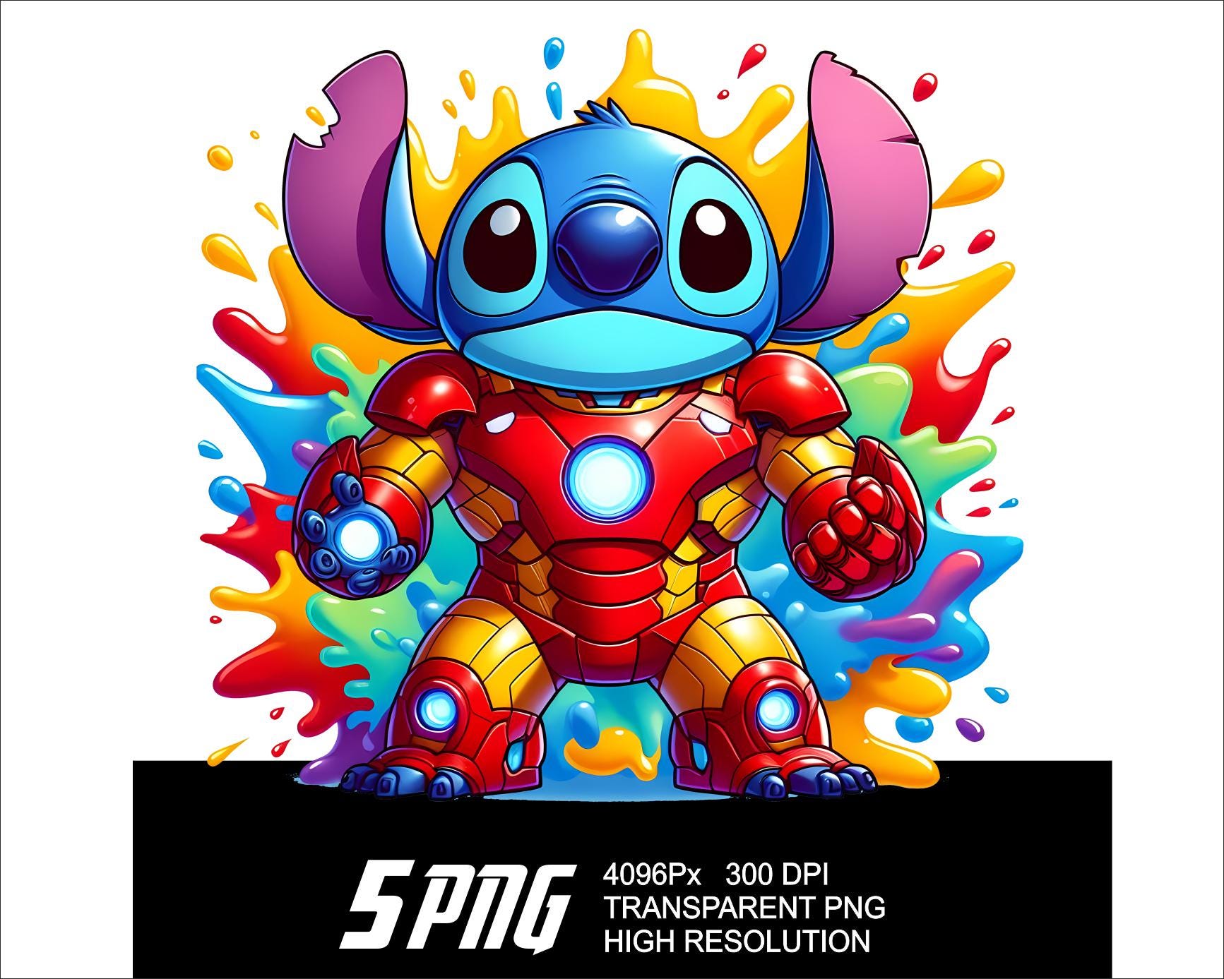 5 PNG Iron Stitch Hero Design Heroes Stitch Png High Resolution 4096px ...