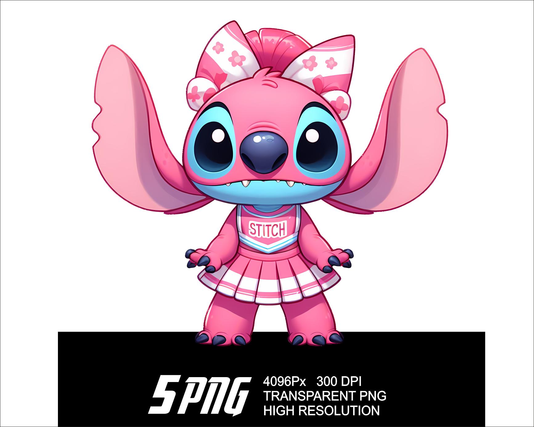 5 PNG Cheer Stitch Angel Design Stitch Angel Cheer Clipart Png High ...