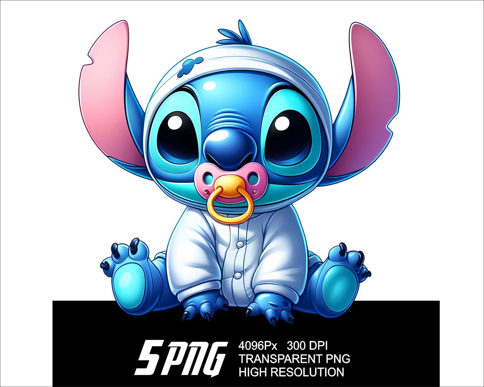 5 PNG Stitch Baby Boy Design Stitch Baby High Resolution 4096px Designs ...