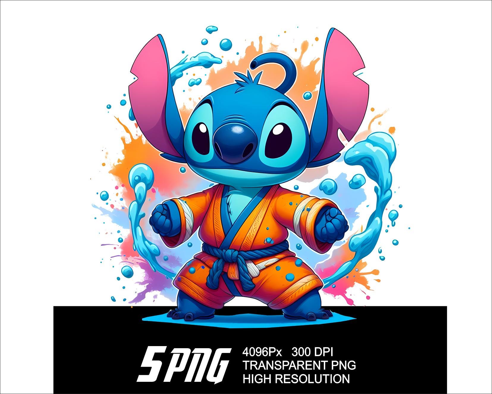 5 PNG Stitch Karate Design Fight Stitch Png High Resolution 4096px ...