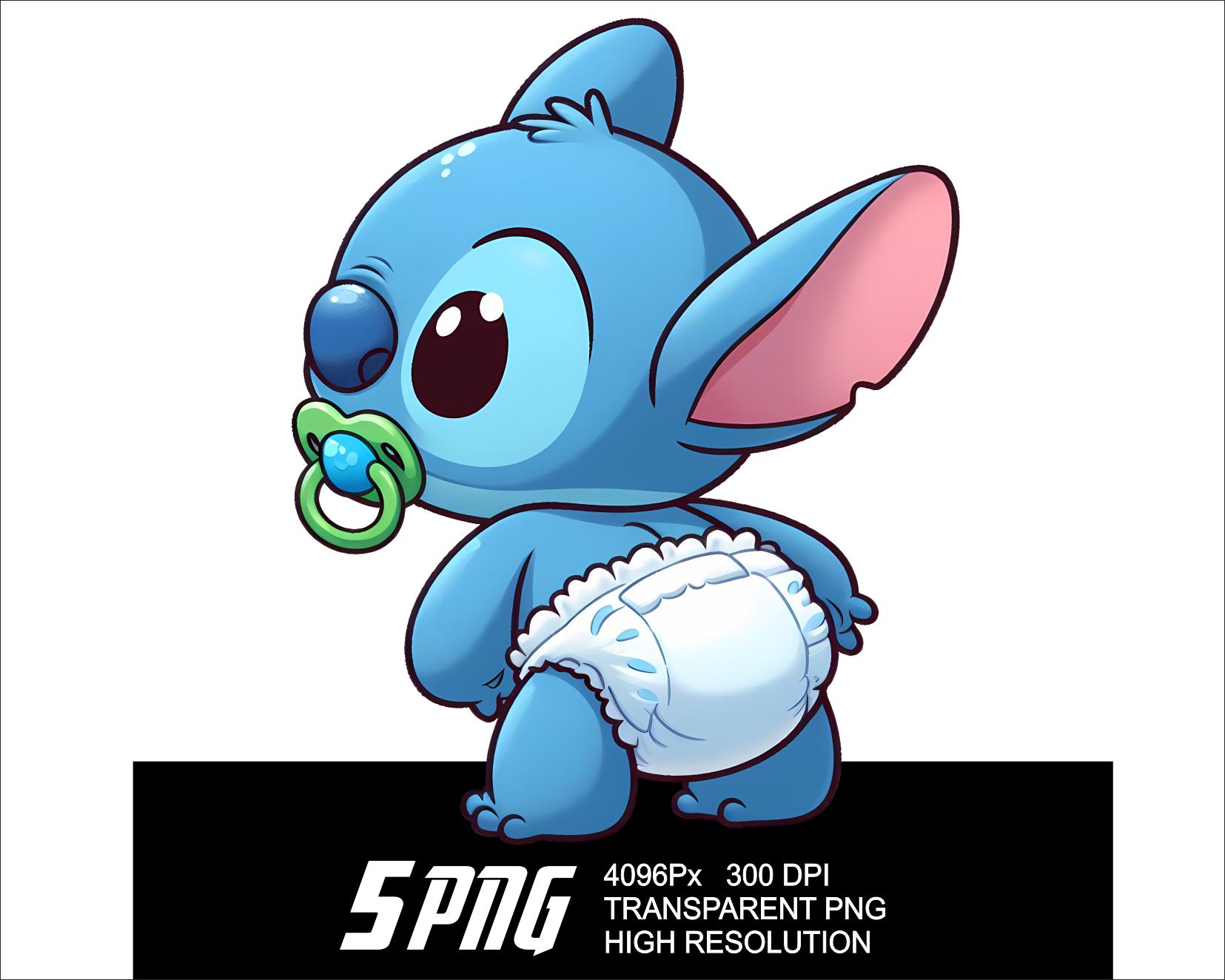 5 PNG Stitch Baby Design Stitch High High Resolution 4096px Designs ...