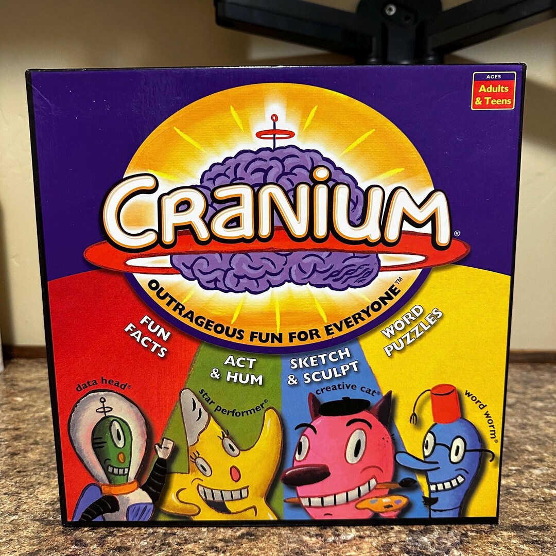 Cranium the Game 1998 Toy Industry Game of the Year - Etsy
