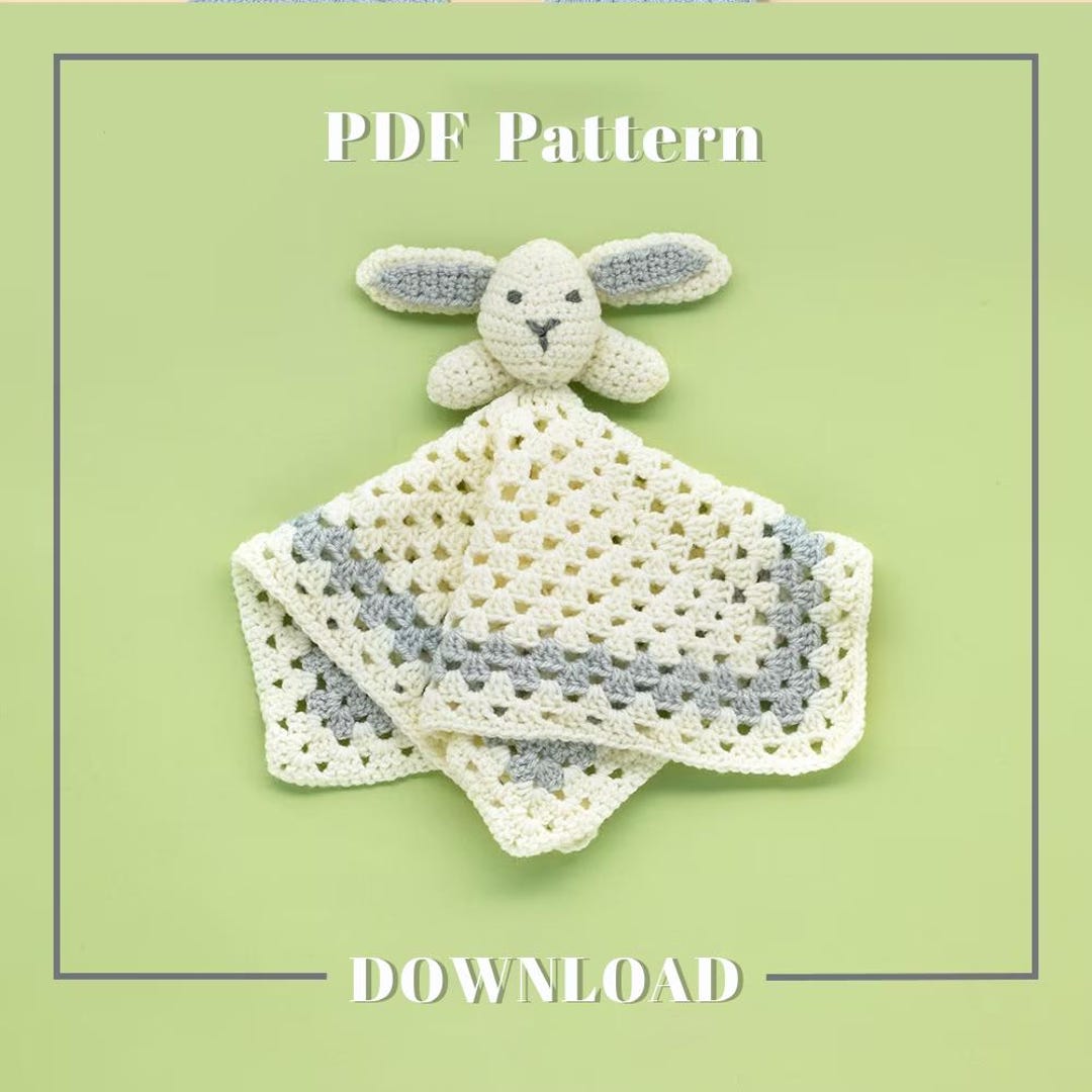 Snuggle Bunny Crochet Pattern, Free Baby Blanket PDF, Paintbox Yarns ...