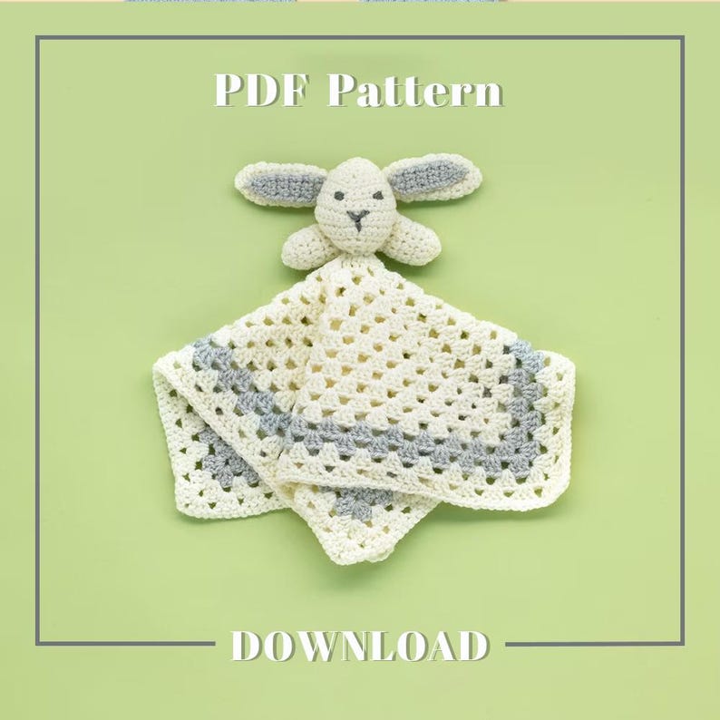 Snuggle Bunny Crochet Pattern, Free Baby Blanket PDF, Paintbox Yarns ...
