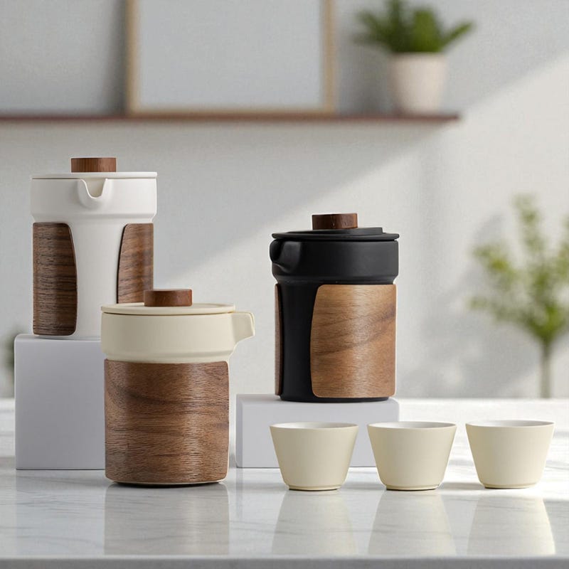 Modern Tea Set - Etsy