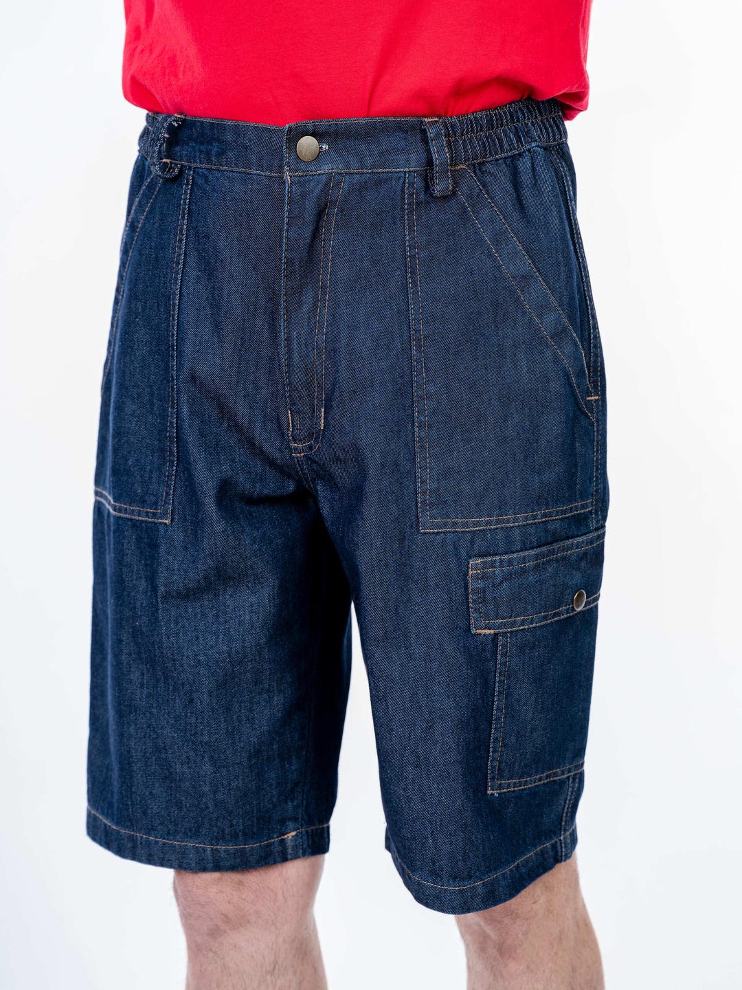 Work Shorts for Men Made of Denim Fabric From Manufacturer of Workwear ...
