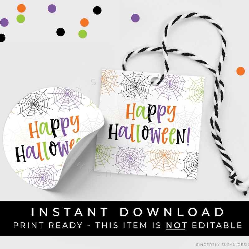 Halloween Party Vip Tags - Etsy