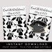 Instant Download Graduation Mini Cookie Card Printable, Class of 2023 ...