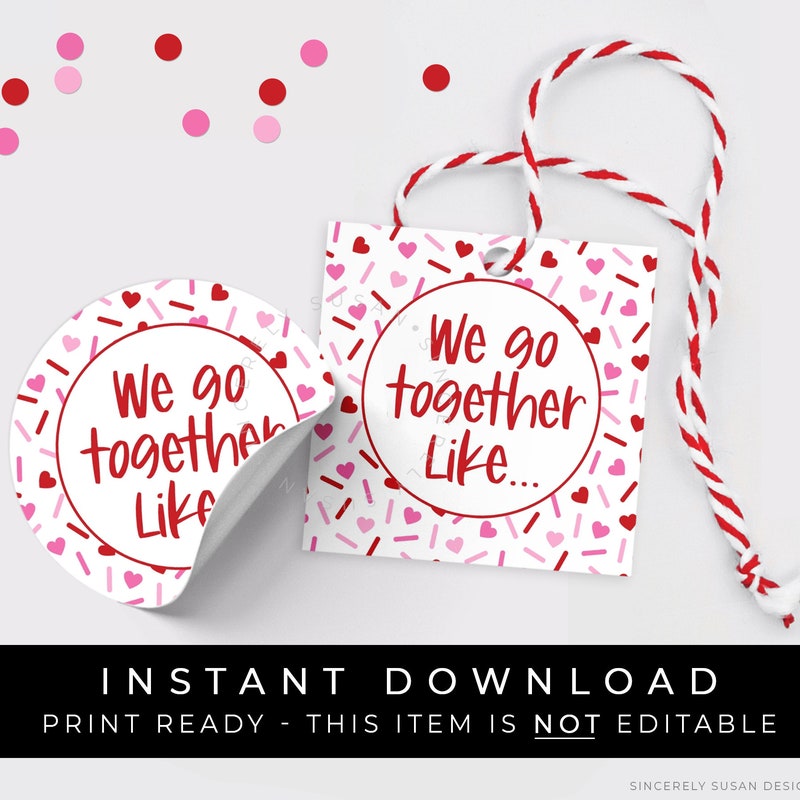 We Go Together Like - Etsy