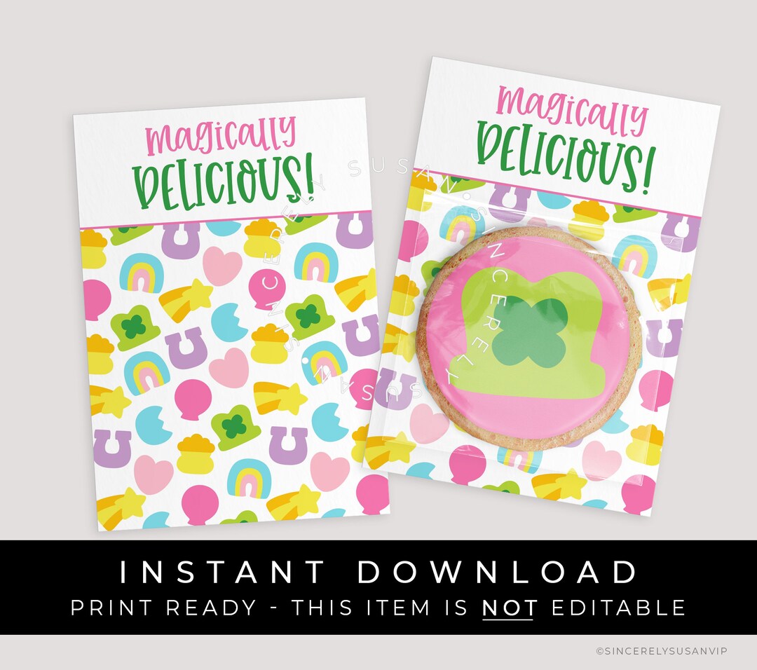 Instant Download Magically Delicious St. Patrick's Day Mini Charms ...