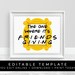 Friends TV Show Party Printable Friendsgiving Sign the One With the ...