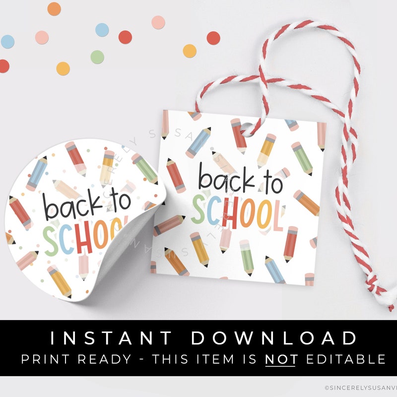 Back to School Gift Tags - 60+ Gift Ideas for 2025