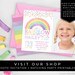 Rainbow Birthday Banner Printable Party Decorations Editable Pastel ...