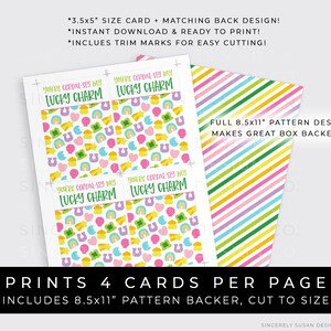 Instant Download You Are Cereal-sly My Lucky Charm Mini Cookie Card ...