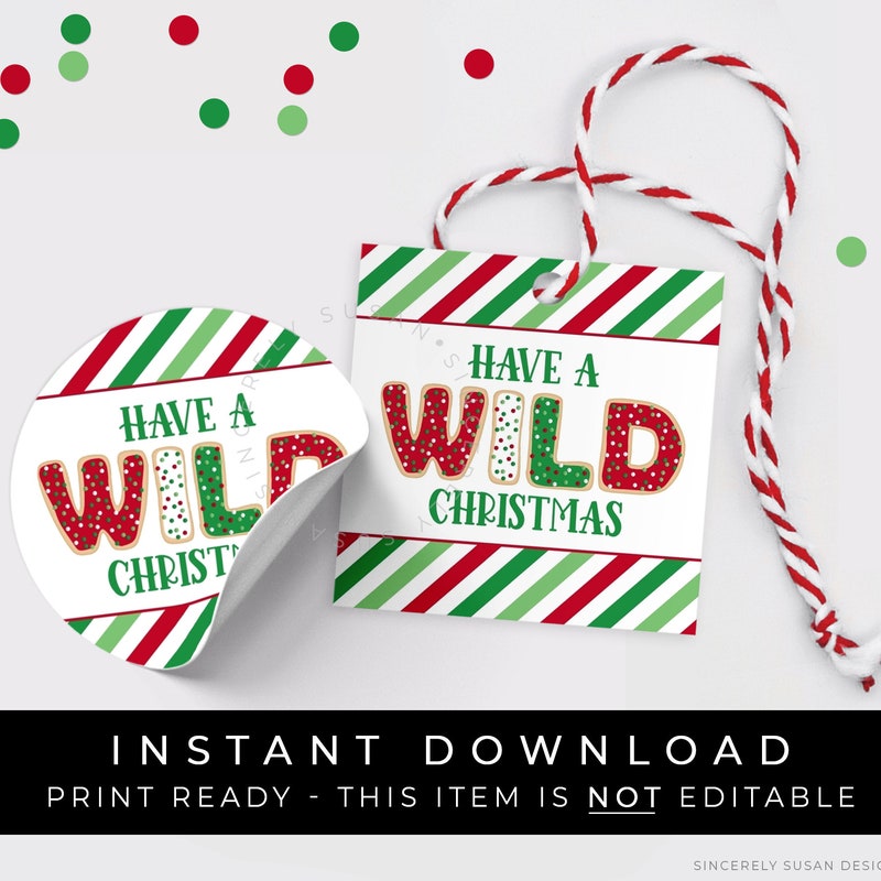 Animal Cracker Label - Etsy