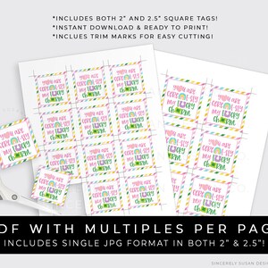 Instant Download You Are Cereal-sly My Lucky Charm Cookie Tag ...