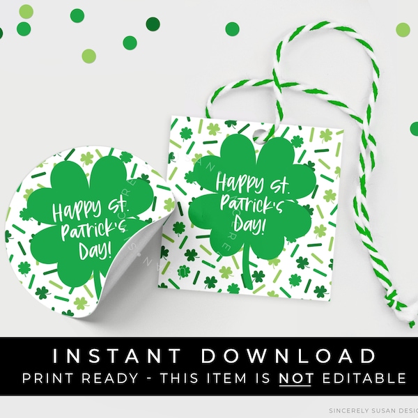 Happy St Patricks - Etsy