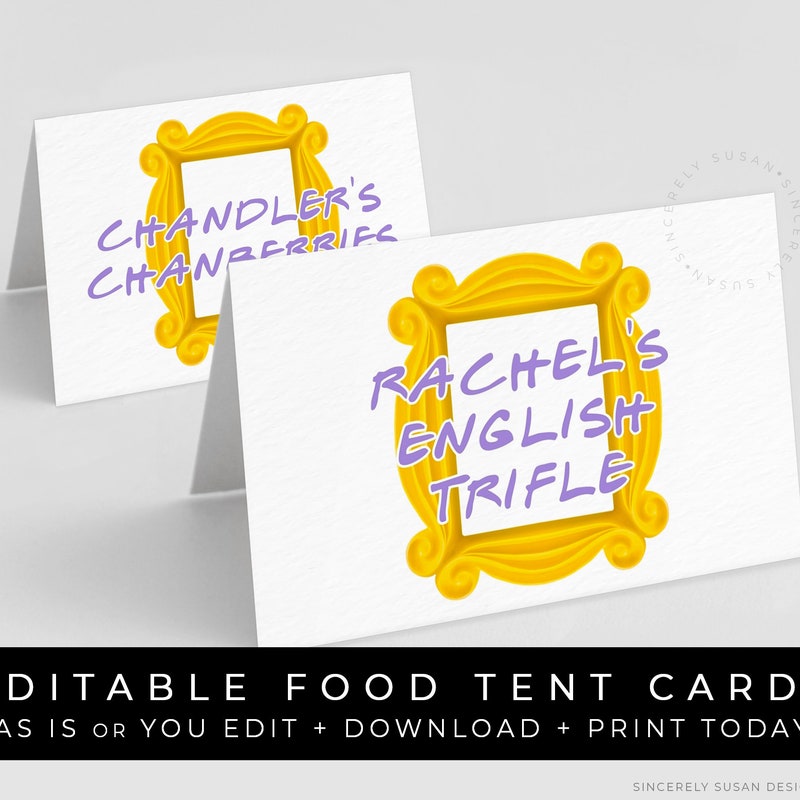 Friends Printable - Etsy