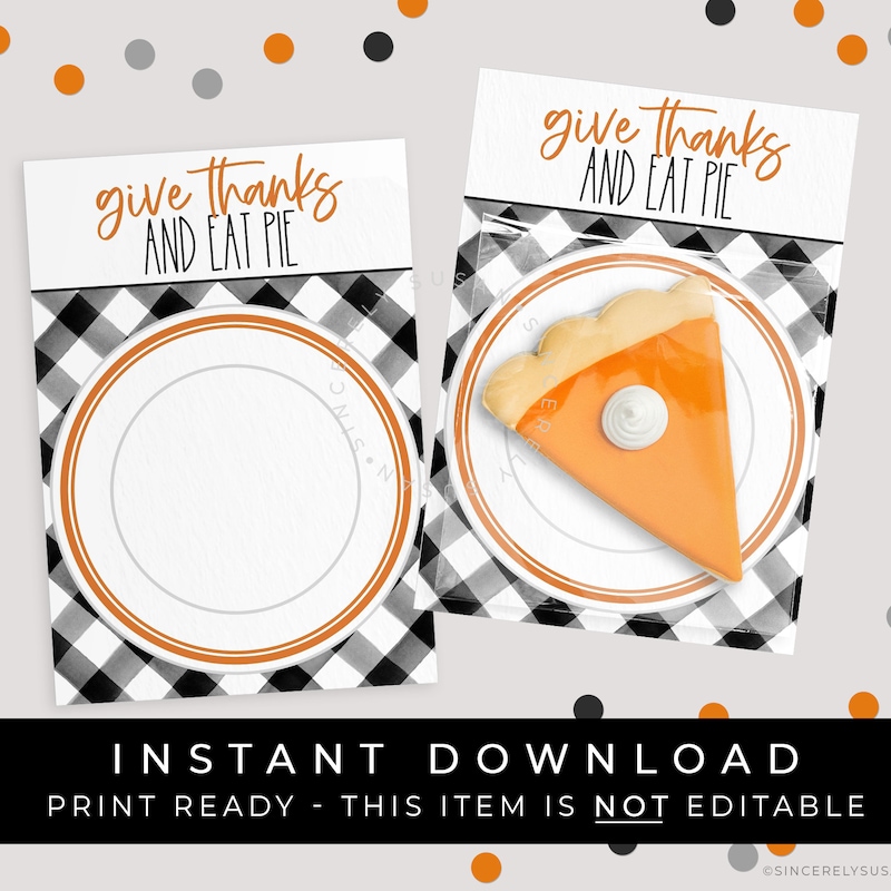 Thanksgiving Cookies - Etsy