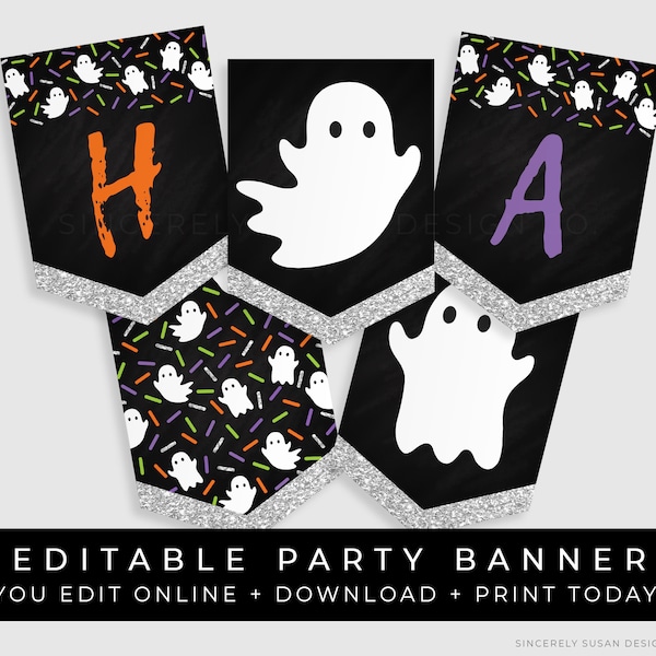 Halloween Banner - Etsy