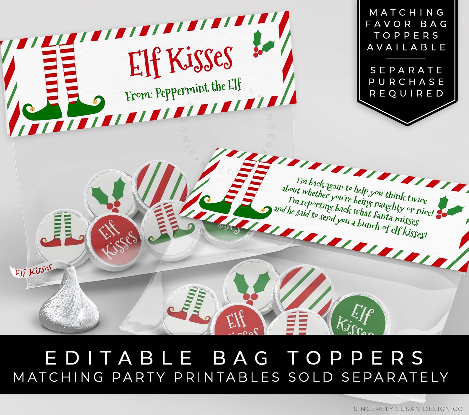 CUSTOMIZABLE Elf Activity Cards Printable Elf Notes Editable | Etsy