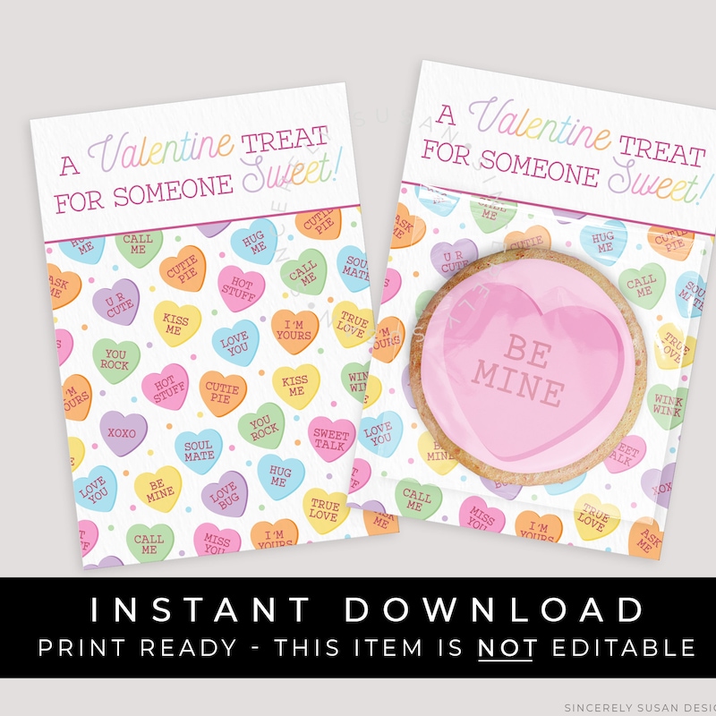 Mini Valentine Cards - Etsy