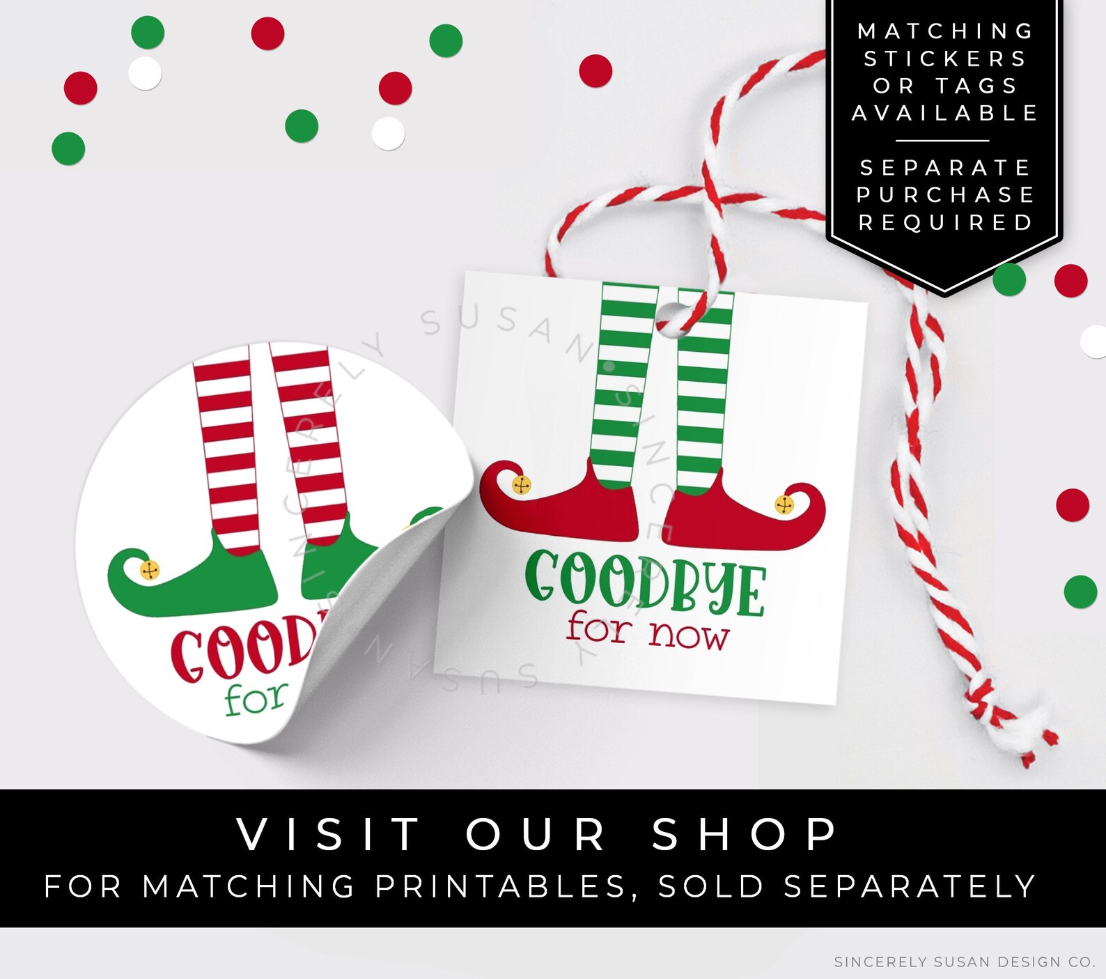 Instant Download Elf Goodbye Letter Printable Christmas Mini - Etsy