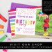 Rainbow Sprinkles Birthday Banner Printable, Rainbow Confetti Glitter ...