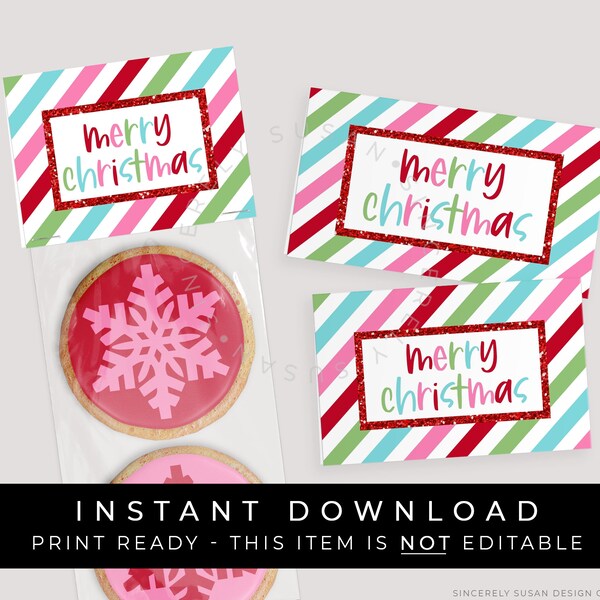 Christmas Bag Topper - Etsy