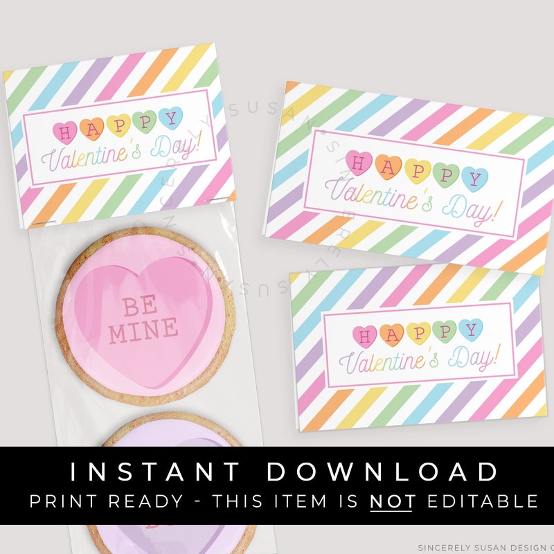 Candy Bag Toppers - Etsy