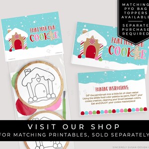 CUSTOMIZABLE Gingerbread House DIY Cookie Decorating Kit Instructions ...