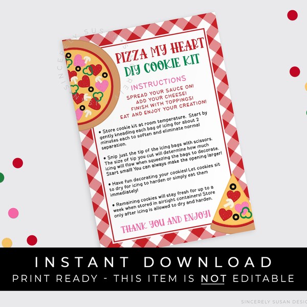 Diy Valentine Card - Etsy